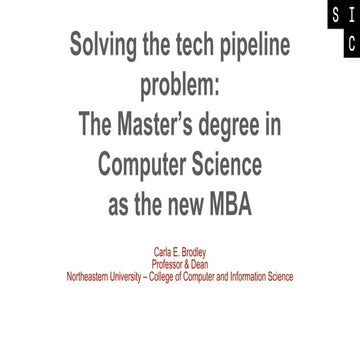 Solving the Tech Pipeline Problem | Seattle Interactive Conference 2018 ...