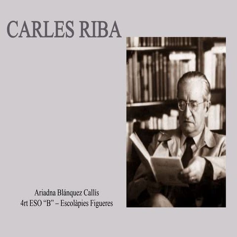 Carles Riba | PPTX