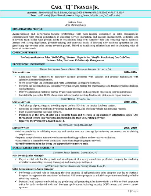 DiFranco Carm Resume (1)-New | PDF
