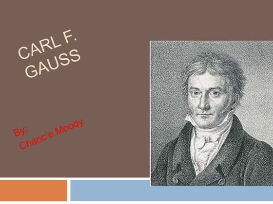 Carl friedrich gauss | PDF