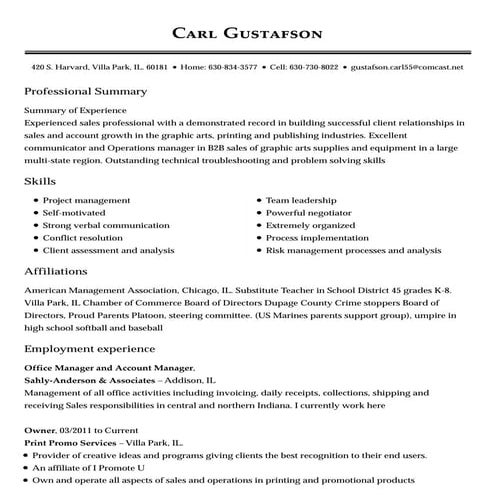 Omp resume | DOC