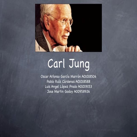 Carl jung y la psicología analítica | PPTX