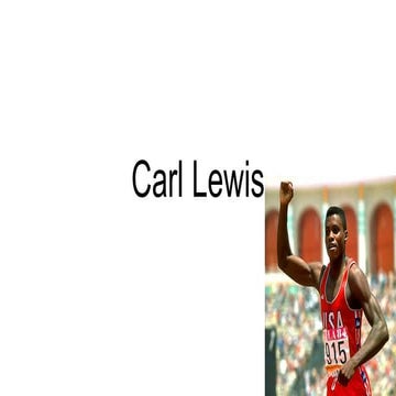 Carl lewis | PPTX