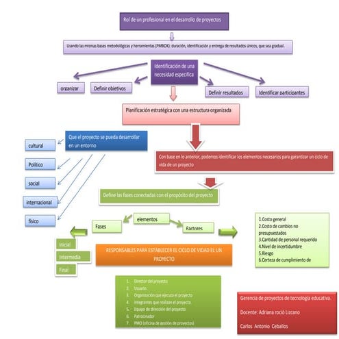 Carlos antonio ceballos actividad 1 mapa conceptual_ gerencia de proyectos | PDF | Business ...