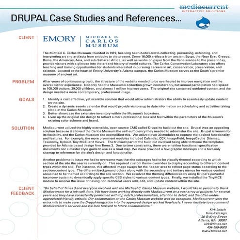 Carlos case study | PDF