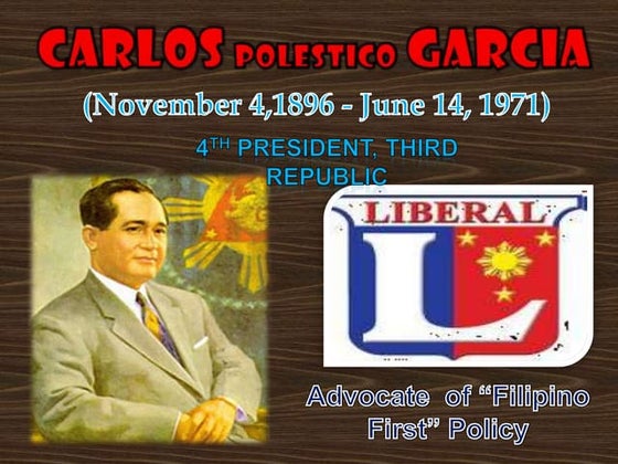 Carlos Garcia. | PPT