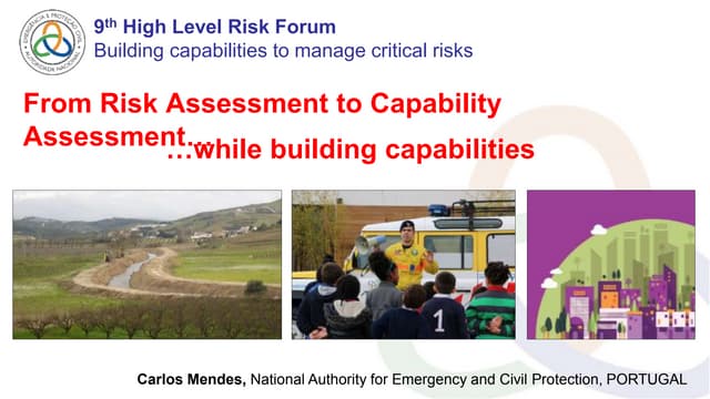The National Risk and Capability Assessment (NRCA) | PPTX