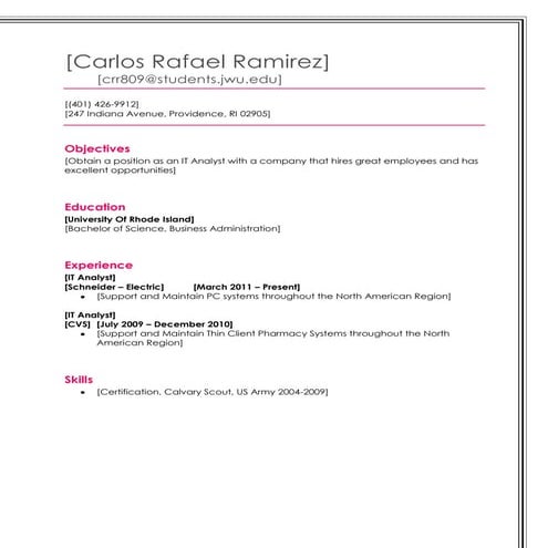 Christopher Adkison Resume | DOCX