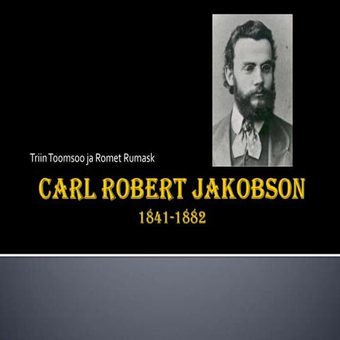Carl robert jakobson | PPTX