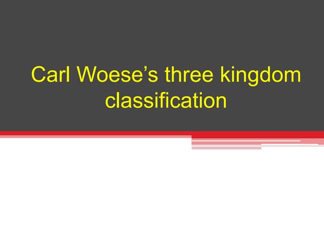 Classification three domain system | PDF