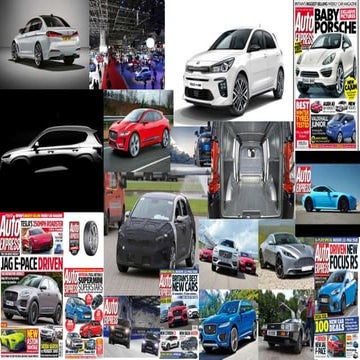 Car mood board | PPTX