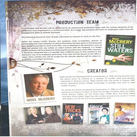 Carnaby International - Nigel McCrery | PDF