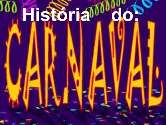 Origem da palavra carnaval | PDF