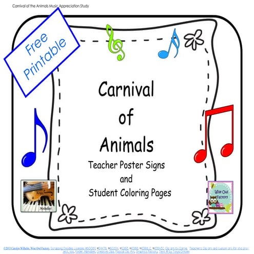 Carnival of-the-animals copy | PDF