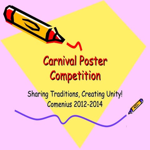 Carnival poster competition | PPT