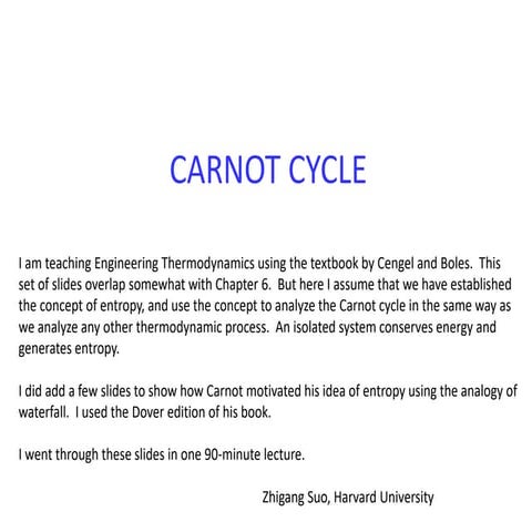 Carnot Cycle Lecture 6.pptx