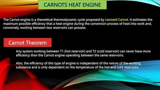 Reversed carnot cycle | PPT