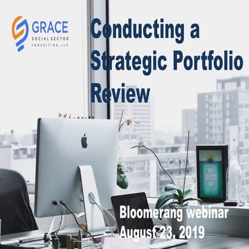 Conducting A Strategic Portfolio Review | PDF