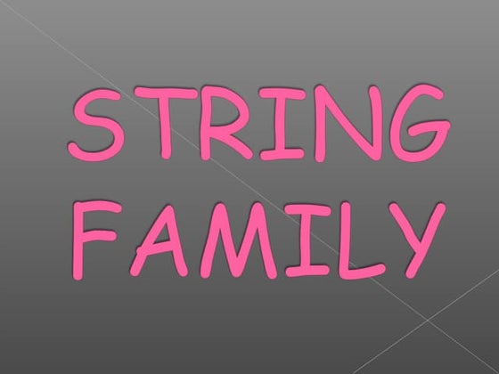 String family by RocíoC&Irene | ODP | Music | Entertainment