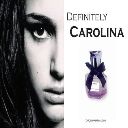 Carolina perfume magazine ad 1 | PDF