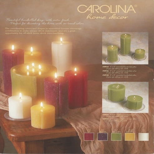 Carolina Designs Candle Brochure | PDF