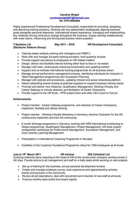 FAISAL RAHMAN CV_2Pg_ 2016 | PDF