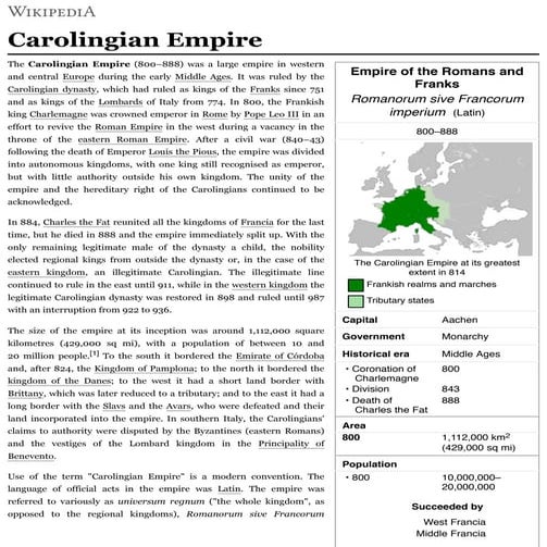 Carolingian empire wikipedia | PDF