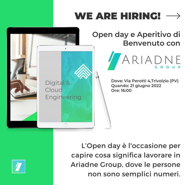 WE ARE HIRING! OPEN DAY | PDF