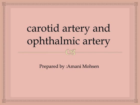 Blood supply of the jaws and teeth | PPT