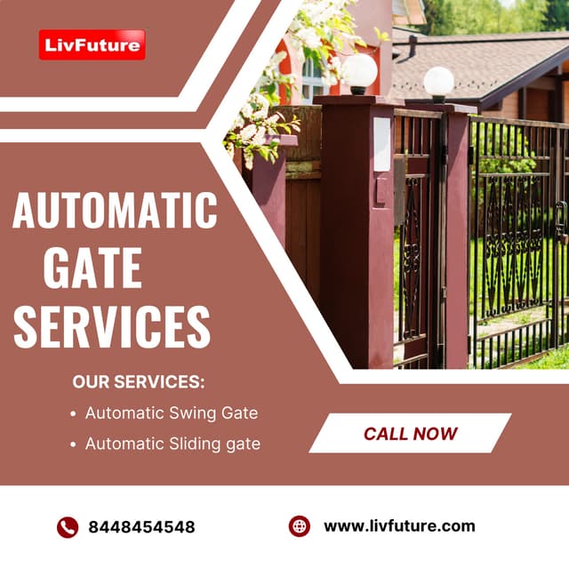 Livfuture automatic gates company in pune | PDF