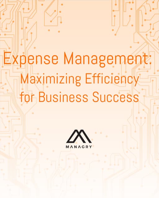 What is expense management | PDF