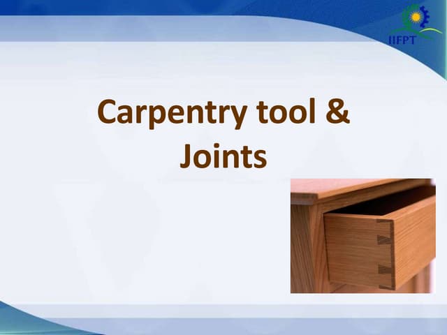 Introduction to carpentry and joinery | PDF