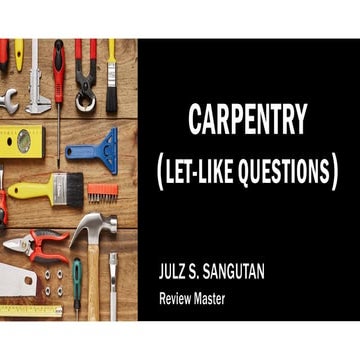 TLE-Carpentry-and-Masonry.pptx technology and Livelihood Education ...