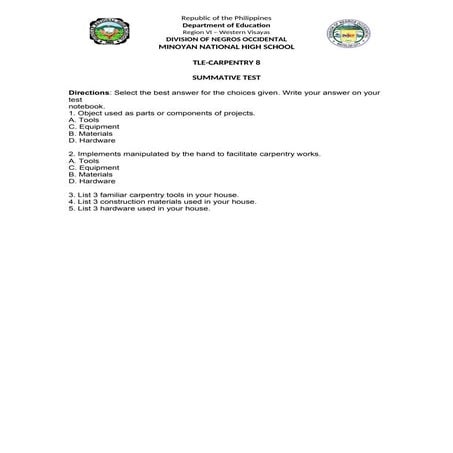 TLE CARPENTRY GRADE 8 ACTIVITY SHEETS.docx