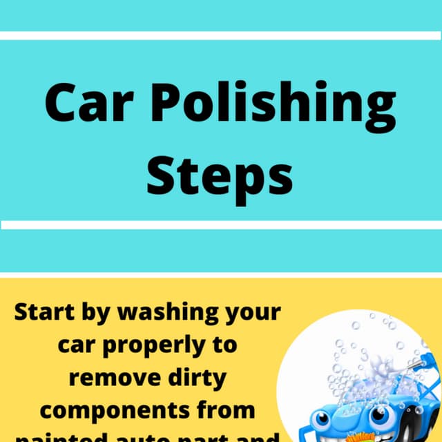 Car polishing steps | PDF