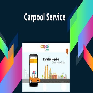 Carpool ppt | PPTX