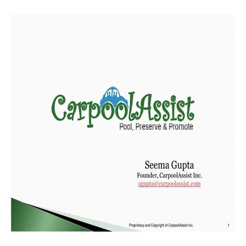 Carpool To School | PPT