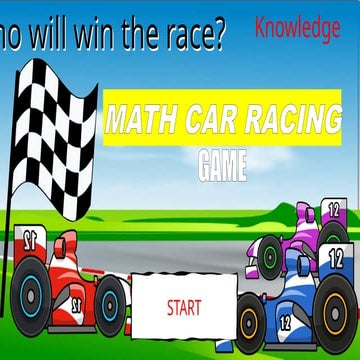 Car Racing Games Template MATHEMATHICS 7 | PPT
