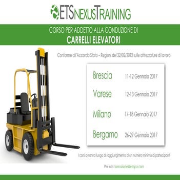Corso Carrellisti | PDF