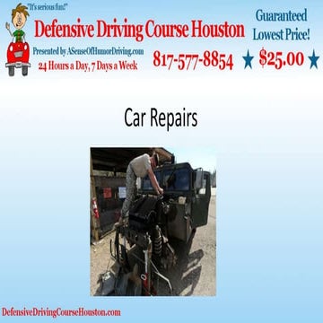 Car repairs | PPTX