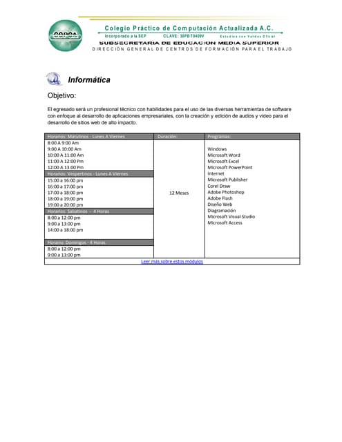 CERTIFICADO | DOCX | Computing | Technology & Computing