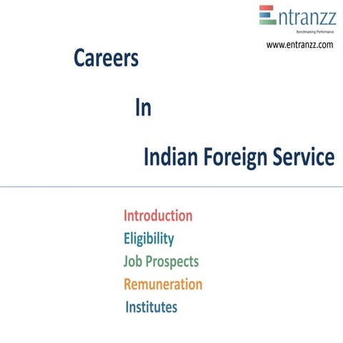Carrers in indian foreign service | PDF