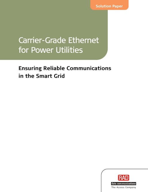 Carrier ethernet vs-mpls-power-utility-communications | PPT