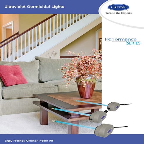 Carrier Performance Uv Germicidal Light | PDF | Indoor Environmental ...
