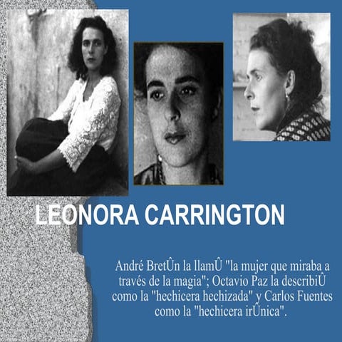 Carrington Leonora | PPT