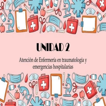 UNIDAD TRAUMA SHOCK EMREGENCIAS Y URGENCIAS | PPTX
