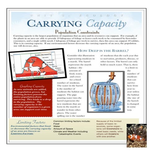 Carrying Capacity | PDF