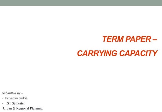 Ecological footprint, | PPT