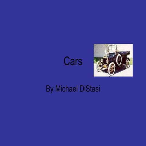Cars | PPT