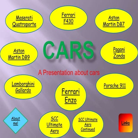 Cars Presentation | PPTX
